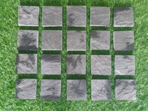 Đá Cubic Slate Lát Sân Vườn